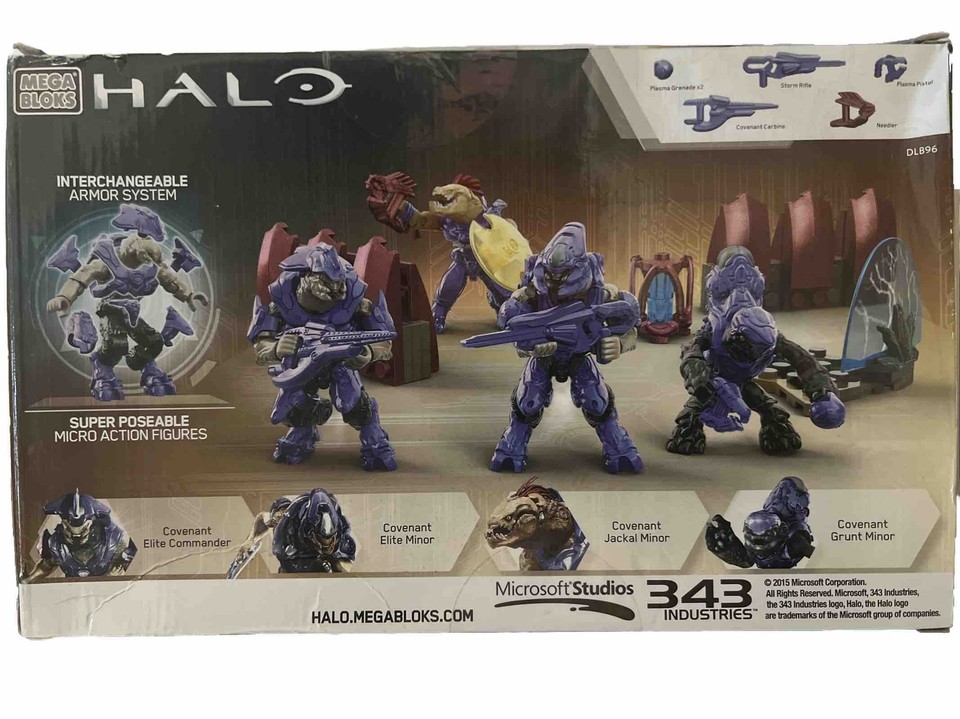 Mega Bloks Construx HALO Covenant Storm Lance Collector Construction ...
