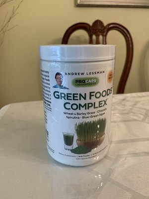 Andrew Lessman Green Foods Complex Powder (600 Capsule Equivalent) Exp ...