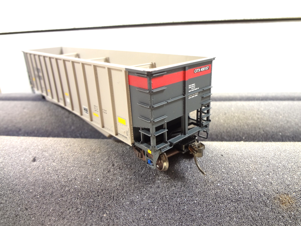 HO SCALE CITX BETHGON COAL HOPPER CAR #400157 Knuckle Couplers Steel ...