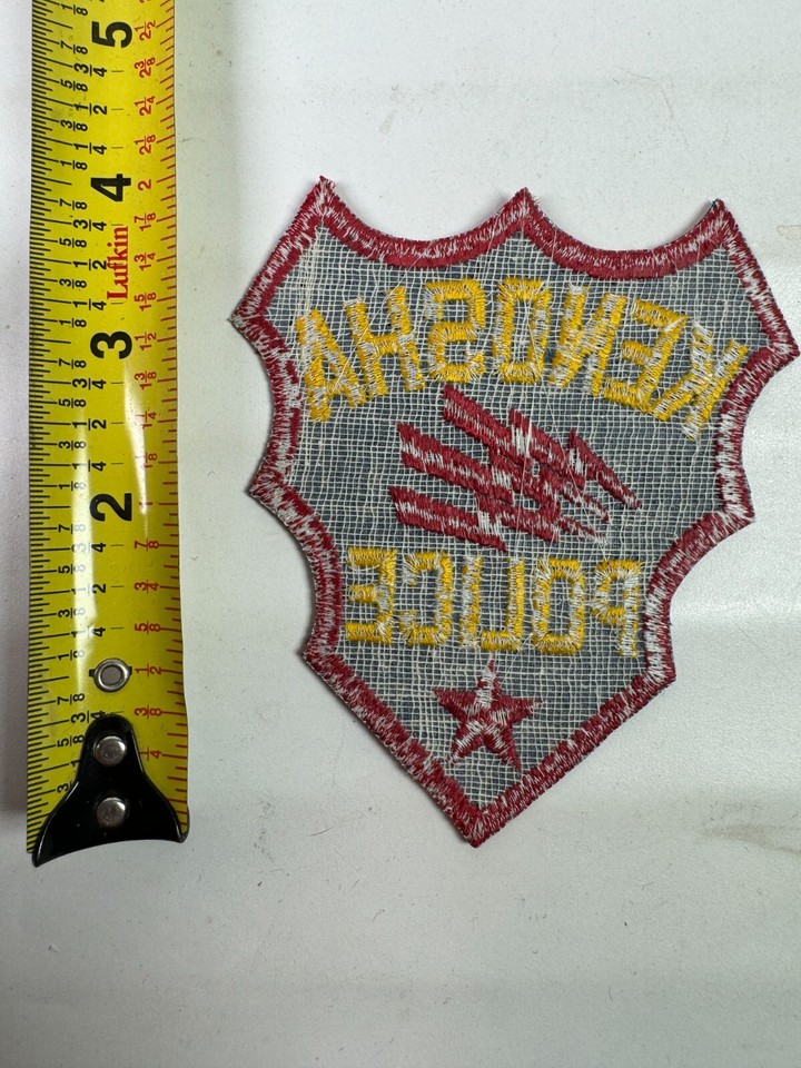 Kenosha Police Wisconsin WI Patch P10 | eBay