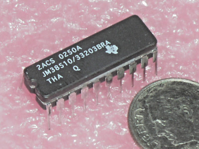 TI JM38510/33203 MILITARY TRI 3 STATE OCTAL BUFFER LINE DRIVER 20 DIP ...