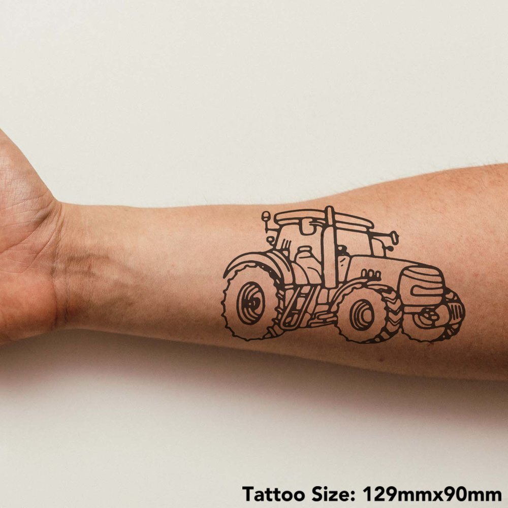 John Deere Tractor Tattoos Tractor Tattoo Etsy Israel