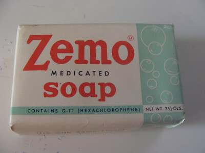 Vintage Zemo Medicated Soap Bar NOS by Plough 3.5 oz size Rare | eBay