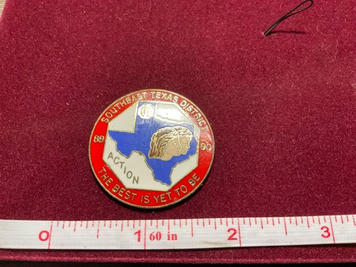 Vintage 1990 Southeast Texas District The Best is Yet to Be Optimist ...