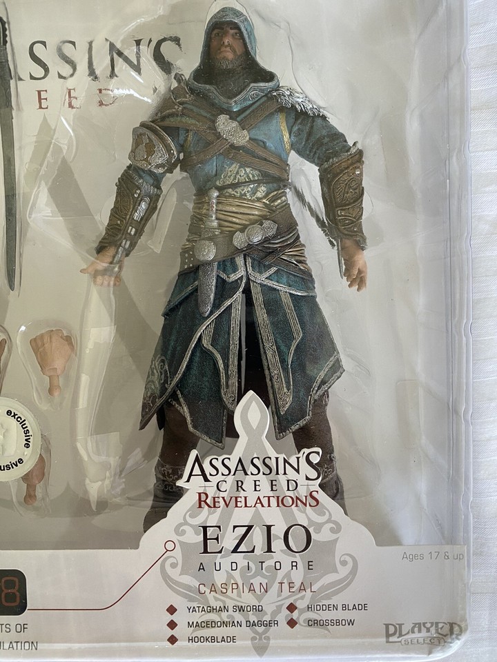 NECA Assassin's Creed 2-Pack Ezio Florentine & Ezio Caspian Teal ...