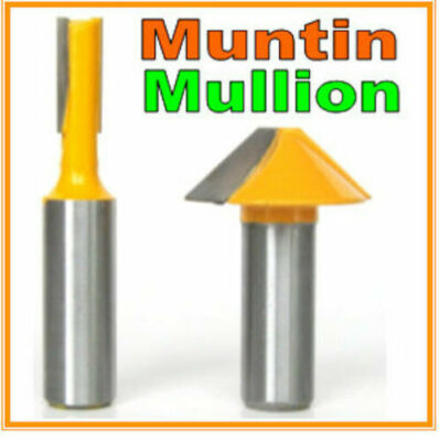 2 pc 1/2" SH Window grill Muntin/Mullion Cutter Router Bit Set S | eBay