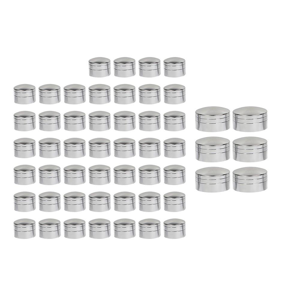 Chrome Engine Bolt Covers Caps For Harley Dyna Street Fat Bob Wide ...