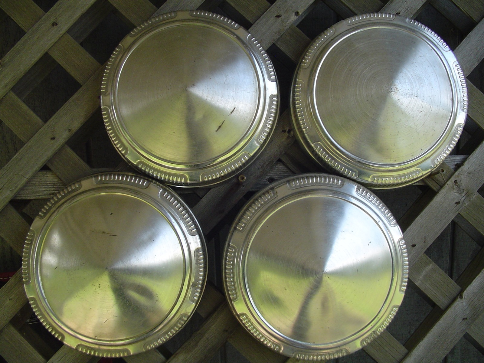 VINTAGE PLYMOUTH DODGE CHRYSLER POLICE DOGDISH HUBCAPS WHEEL COVER ...