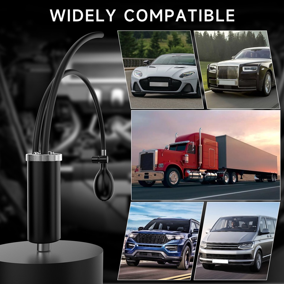 ANCEL Intake Exhaust Bladder Inflatable Adapter EVAP Smoke Machine ...