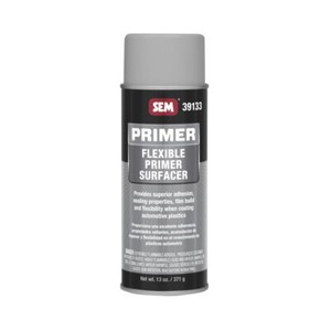 13 oz SEM Flexible Plastic Primer Surfacer Aerosol Spray Gray 39133 ...