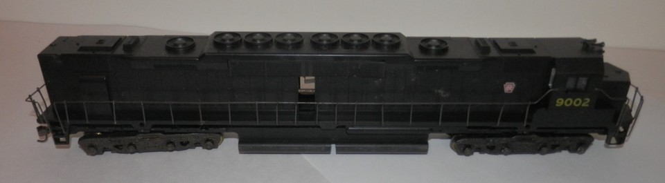 Athearn HO Scale POWERED Pennsylvania 9002 DD-40 Loco #4244 - PARTS OR ...
