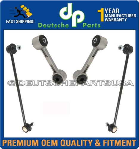 FRONT REAR LEFT RIGHT SWAY STABILIZER LINK LINKS SET 4 for BMW E46 ...