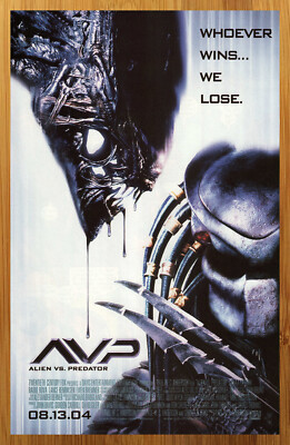2004 Alien vs Predator Movie Vintage Print Ad/Poster Authentic Promo ...
