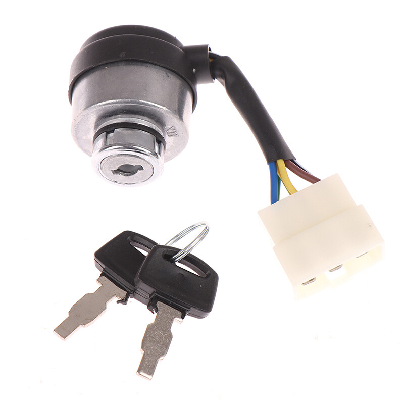 6 Wire Way Gasoline Diesel Generator Gas Ignition Start Key Lock Swi*xd ...