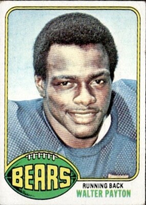 NICE Very Good 1976 Walter Payton Topps #148 RC Ungraded Rookie Card | eBay