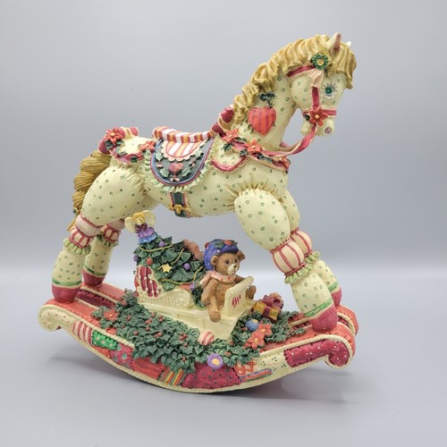 Vintage 1995 Musical Rocking Horse by II Inc. #54886 Plays Toy-land ...