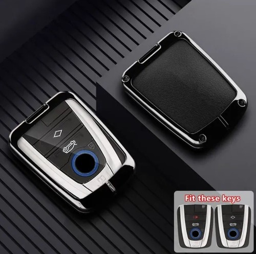 Key Cover For BMW i3 i8 Series Electric Remote Leather Zinc Smart Case ...