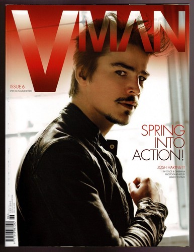 VMAN Magazine #6 JOSH HARTNETT BRUCE WEBER MARIO HEAD GARRETT NEFF CHAD ...