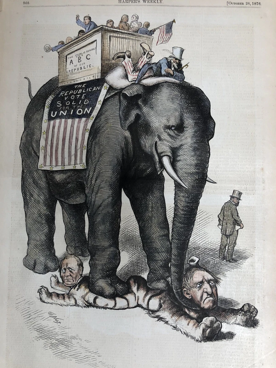 Republic Elephant Cartoon