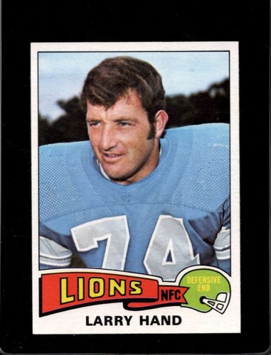 1975 TOPPS #42 LARRY HAND NM LIONS *XR17519 | eBay