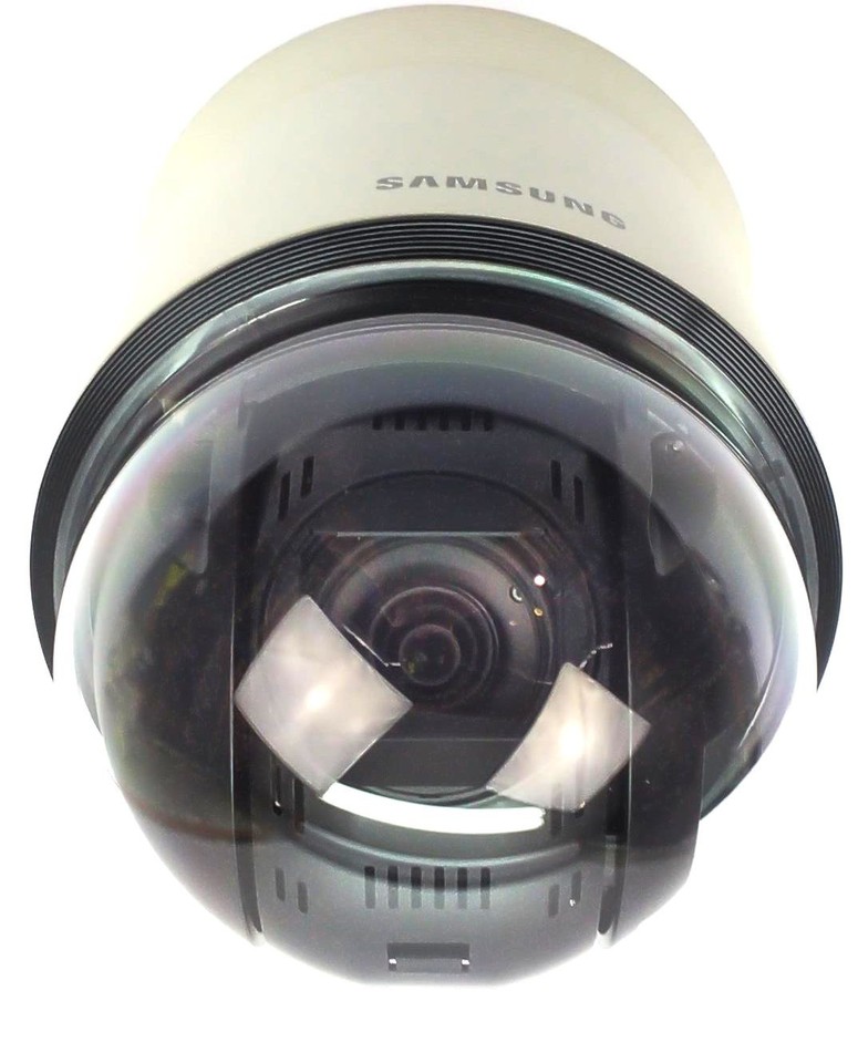 Samsung Hanwha Techwin PTZ Dome Camera Security Surveillance Indoor SNP ...