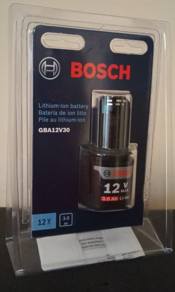 BOSCH OEM 12V 3.0Ah GBA12V30 LiTHiUM-iON BATTERY | eBay