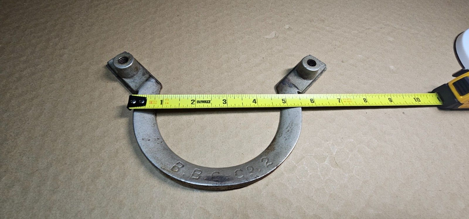 ANTIQUE BRUNSWICK-BALKE-COLLENDER BILLIARD TABLE POCKET IRON METAL POOL ...