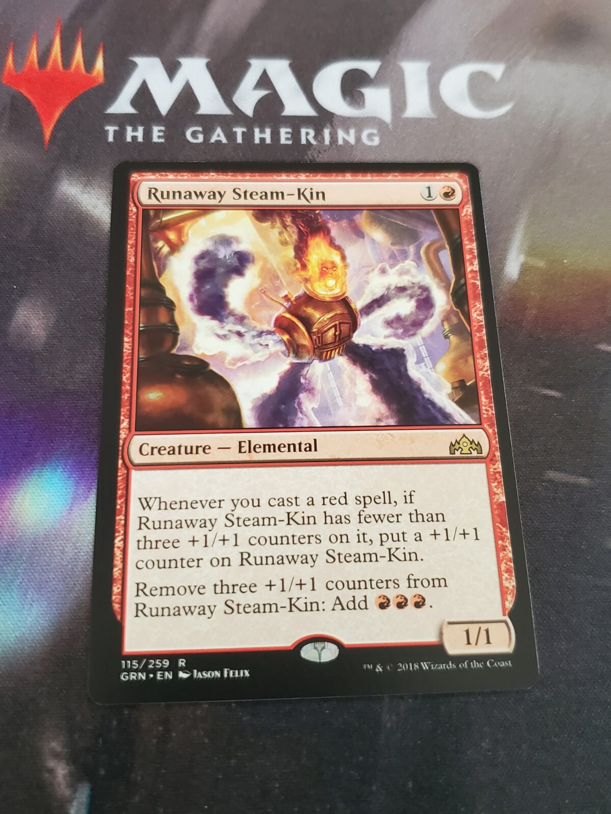 MTG Runaway Steam-Kin Guilds of Ravnica 115/259 Regular Rare for sale ...