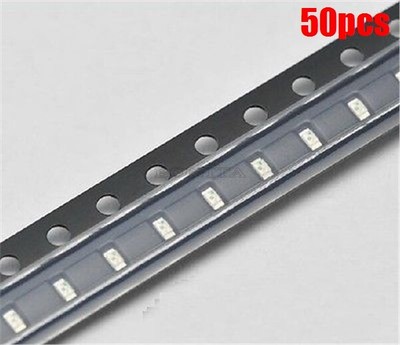 50Pcs Blue Led Super Bright Smd Smt 0603 Lamp Bulb New Ic aq | eBay