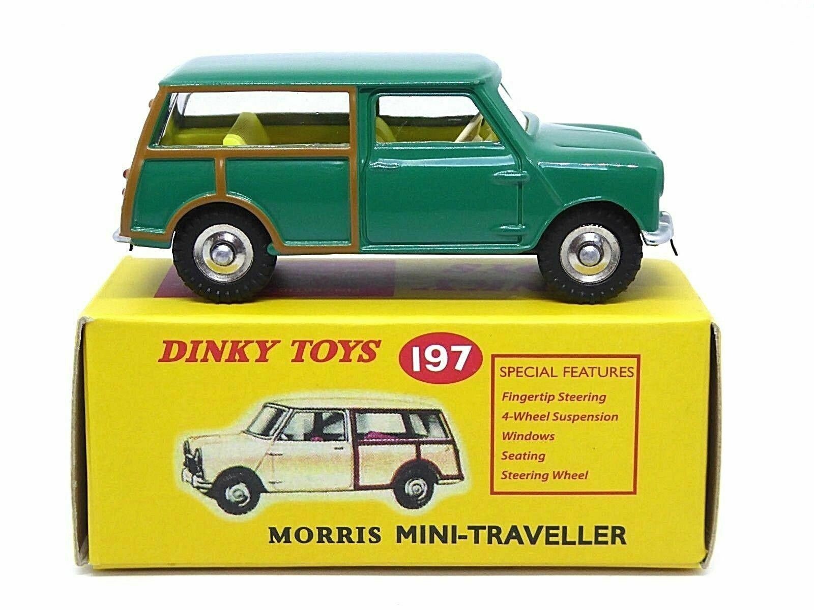 AUSTIN MINI TRAVELLER CLASSIC CARS légende ANGLAISE DINKY TOYS + box ...
