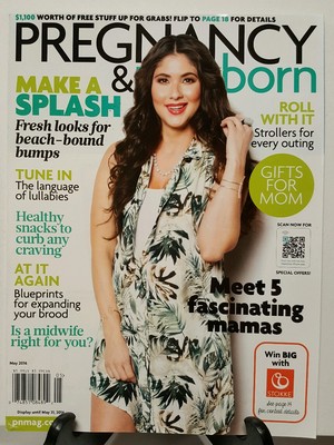 Pregnancy & Newborn Make Splash Gifts for Mom Healthy May 2016 FREE ...