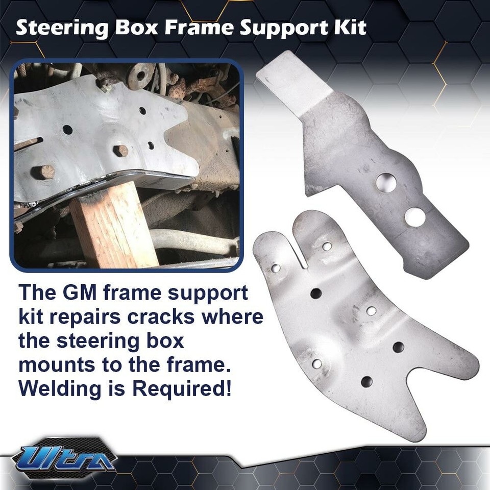Steering Box Frame Support Kit Fit For 1973-87 Chevy GMC Pickup ...