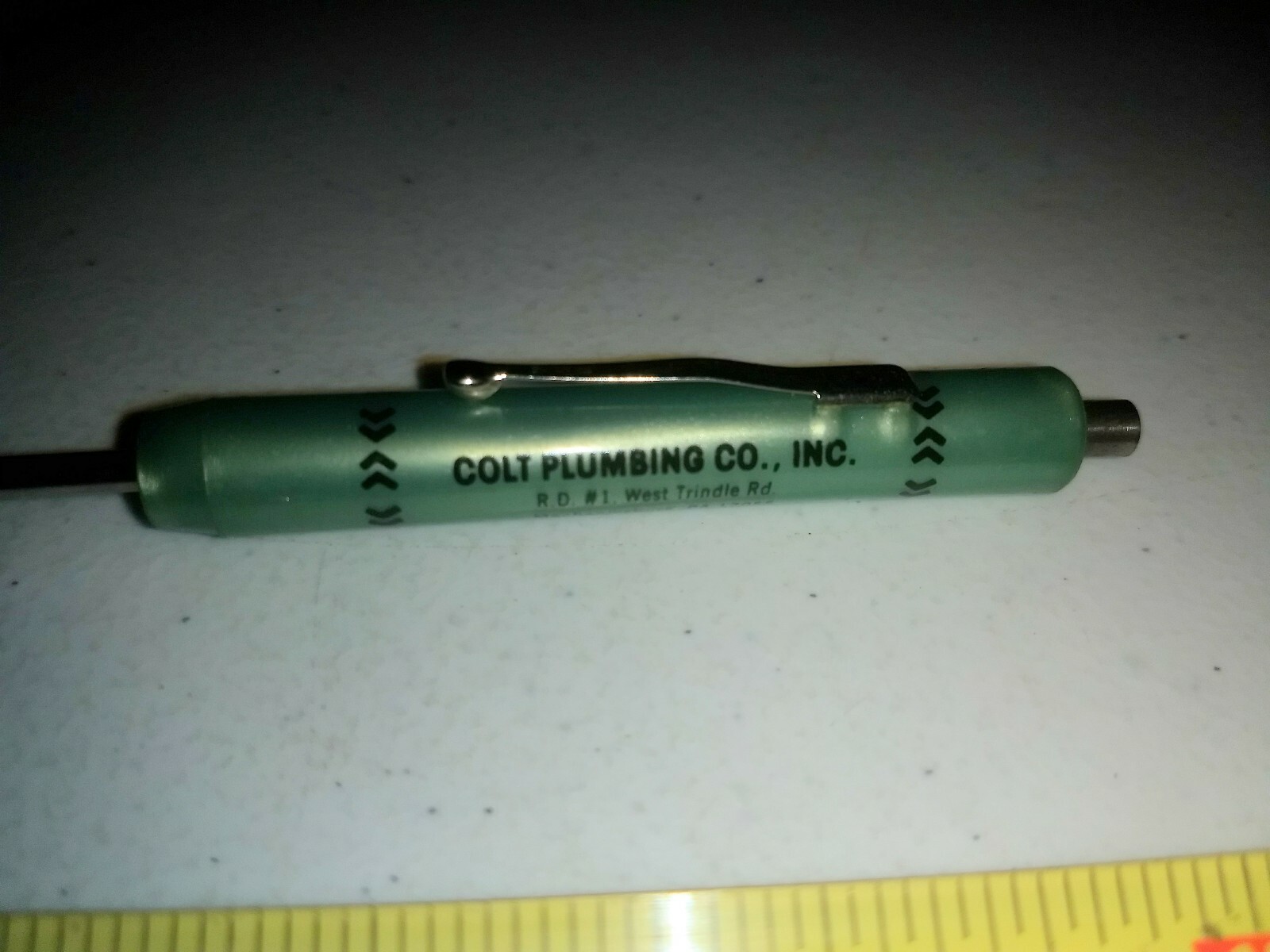 Vintage Colt Plumbing Co Mechanicsburg PA Advertising Pocket ...