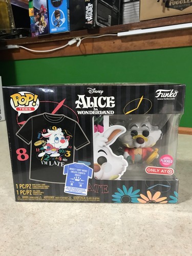 Funko Pop! Tees Disney Alice in Wonderland White Rabbit Target ...