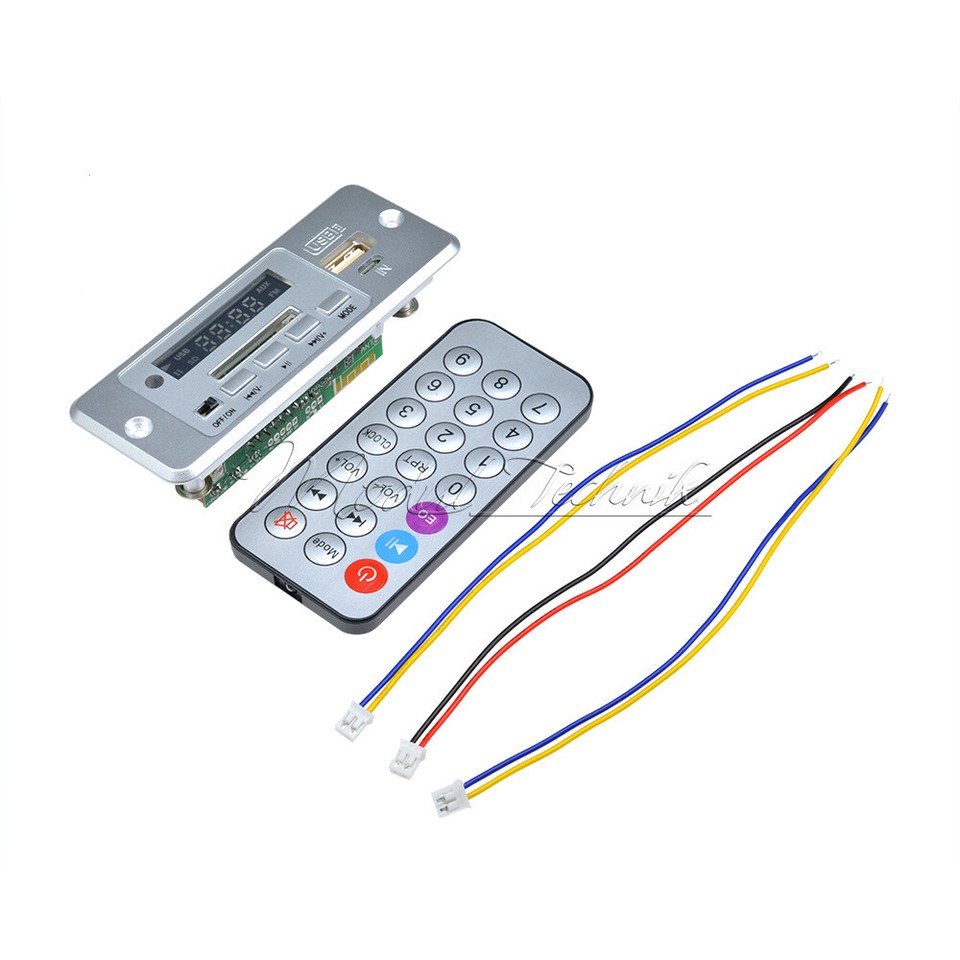 5V Mini MP3 Decoder Board USB Bluetooth Call Decoding MP3 WAV U-Disk ...
