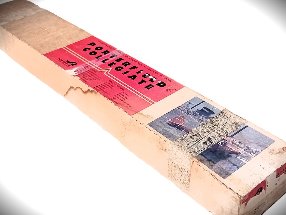 VINTAGE ASTRO FLIGHT INC." PORTERFIELD COLLEGATE" BALSA KIT PREOWNED | eBay