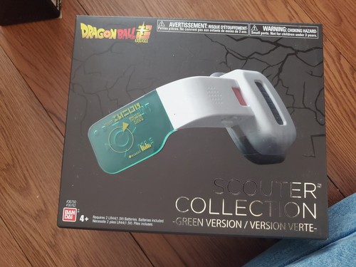 RARE Dragonball Z Super Scouter Collection Green Version Bandai Toei ...
