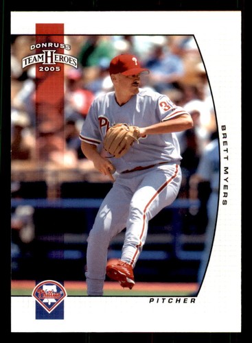 2005 Donruss Team Heroes #236 Brett Myers Philadelphia Phillies | eBay