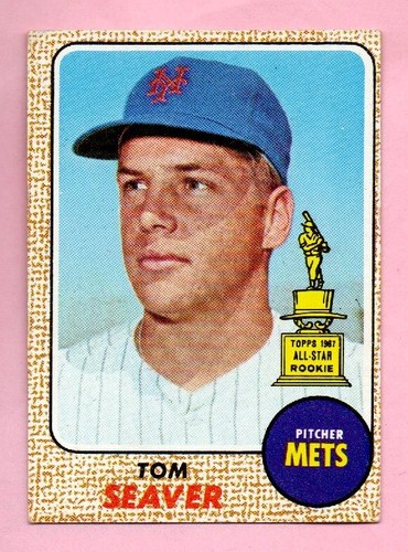 Tom Seaver 1968 Topps #45 New York Mets 2nd year EXMT r | eBay