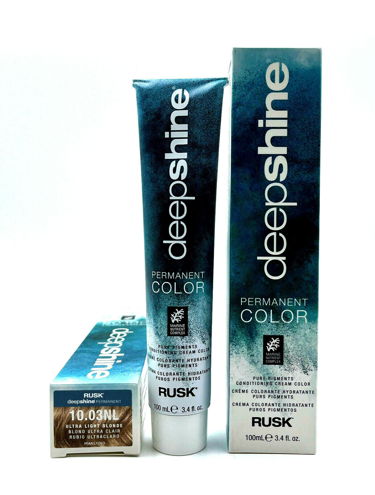 Rusk DeepShine Permanent Color Ultra Light Blonde 3.4 oz-2 Pack | eBay