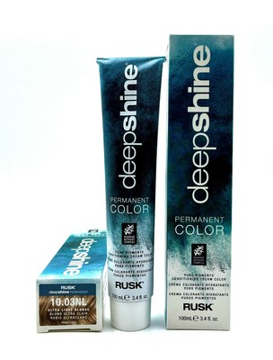 Rusk DeepShine Permanent Color Ultra Light Blonde 3.4 oz-2 Pack | eBay