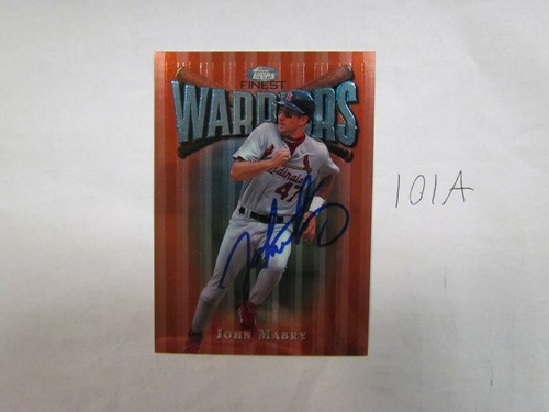 1997 Topps Finest John Mabry Autographed Signed Baseball Card | eBay