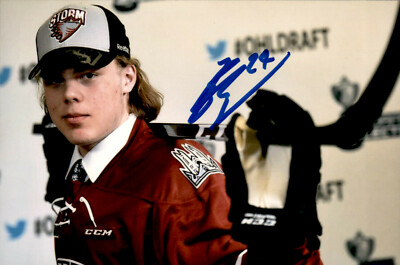 Tag (Todd's Son) Bertuzzi Signed Autographed 4x6 Photo Guelph Storm #2 ...