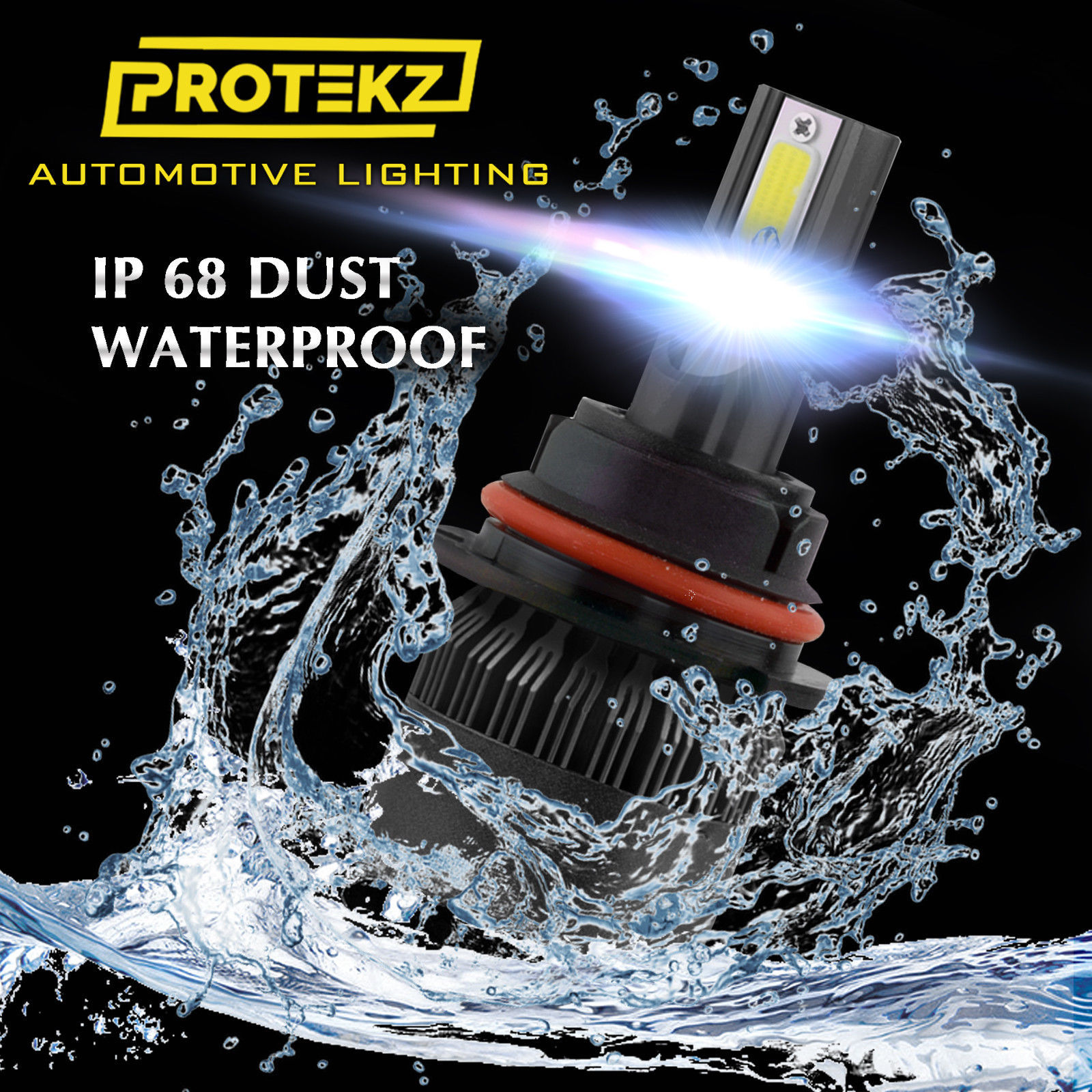 CREE LED Headlight Kit 9007 6K White for CHRYSLER Sebring Convertible ...