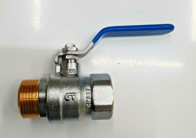 1 Inch Bsp Female x 1 Inch Bsp Male Full Flow Lever Ball Valve long ...