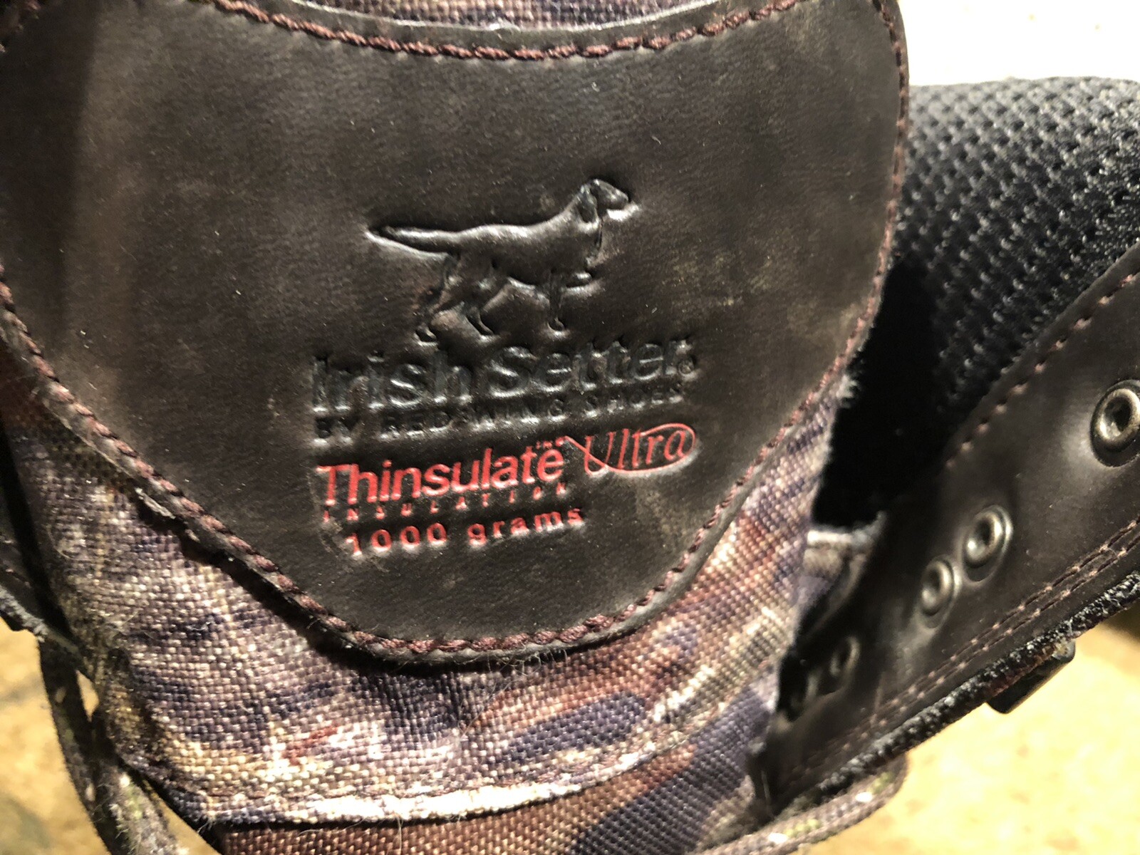 Red wing Irish Setter 1000 Gram Camouflage Hunting Bo… - Gem