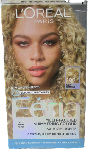 L'Oreal Paris Feria Multi-Faceted Shimmering Permanent Hair Color Pure ...