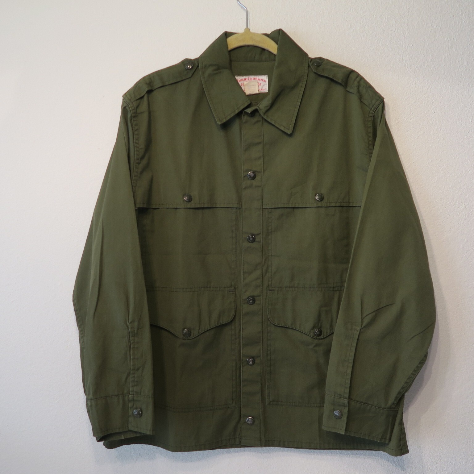 FILSON Authentic Hunting Jacket Lot 50 Size 40 L Oliv… - Gem