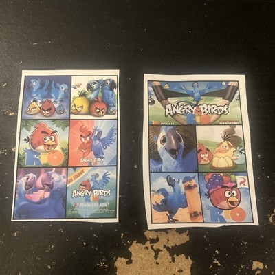 Angry Birds & Rio Panels Set of 2 | eBay