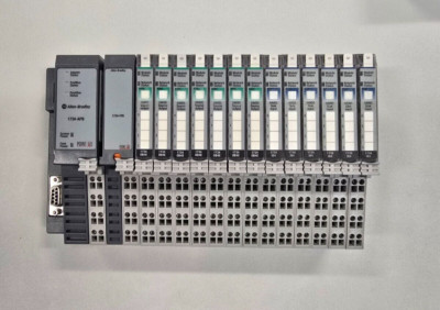 Allen Bradley 1734-APB Point I/O Network Adapter Ser A and 1734-0B4E ...